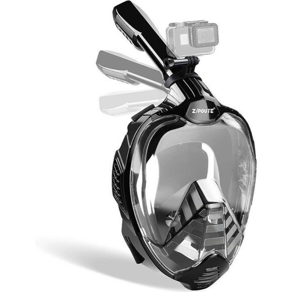 Unknown | Other | Full Face Snorkel Mask Panoramic View With Camera ...